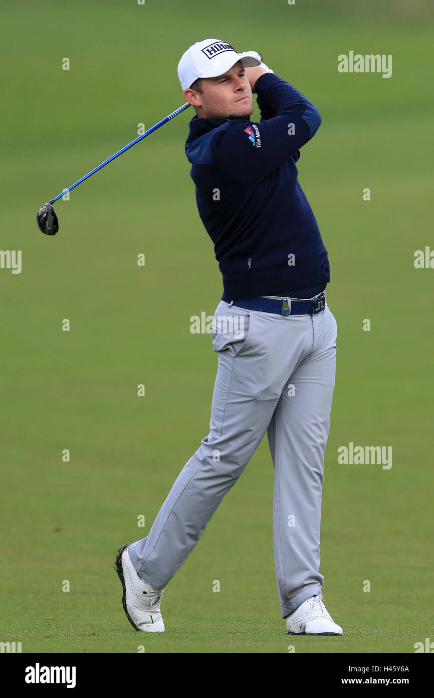 England's Tyrrell Hatton during day one of The British Masters at The ...