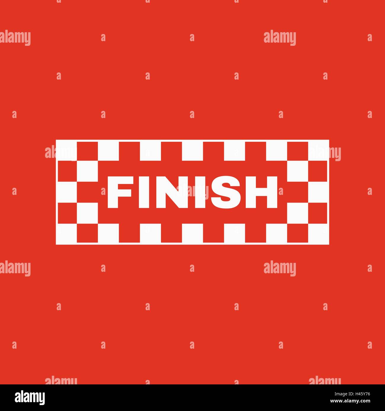 Finishing marathon Stock Vector Images - Alamy