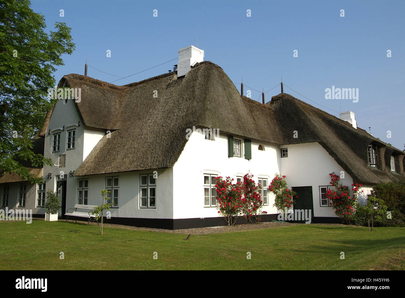 Germany, Schleswig - Holstein, island Sylt, Keitum, house Stock Photo ...