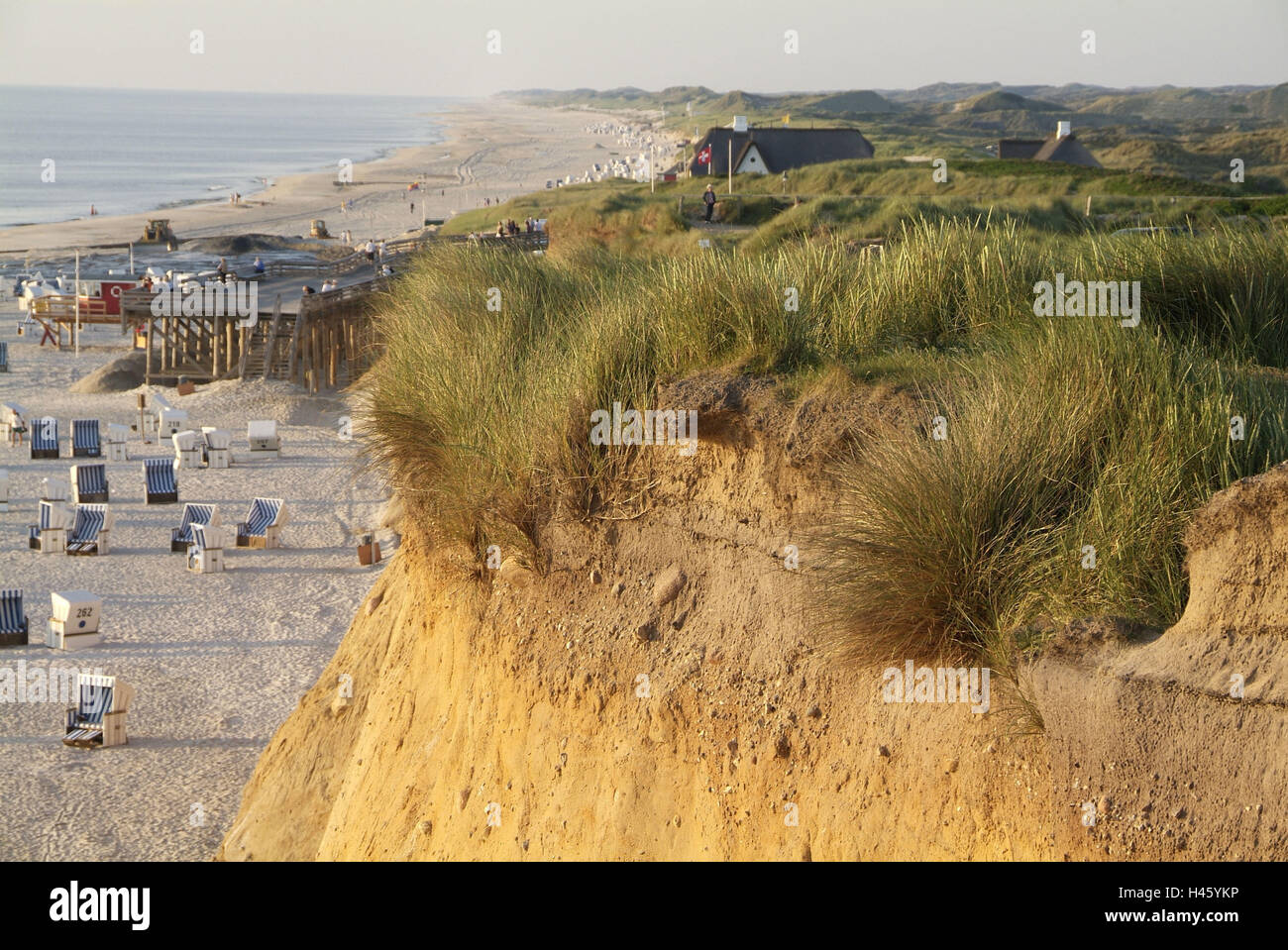 Germany, Schleswig - Holstein, island Sylt, Kampen, red cliff, beach ...