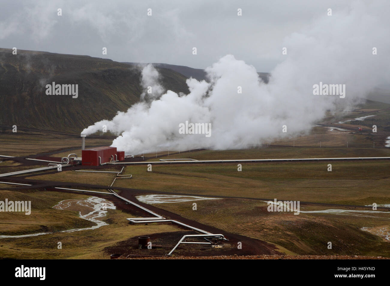 Geothermal area Namaskard, Iceland Stock Photo - Alamy