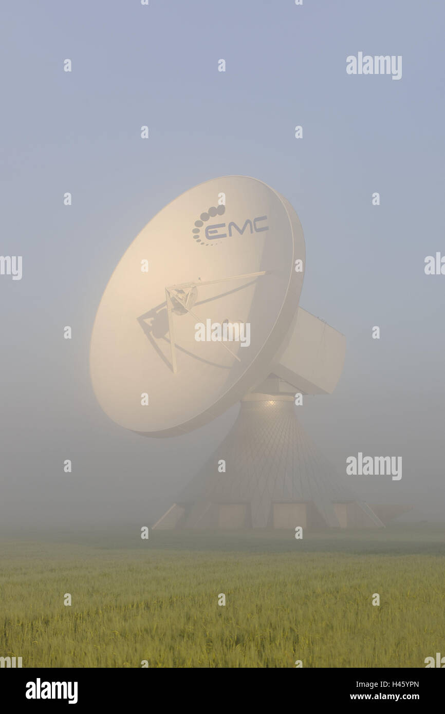 Germany, Bavaria, Raisting, earth station, South Germany, Upper Bavaria ...