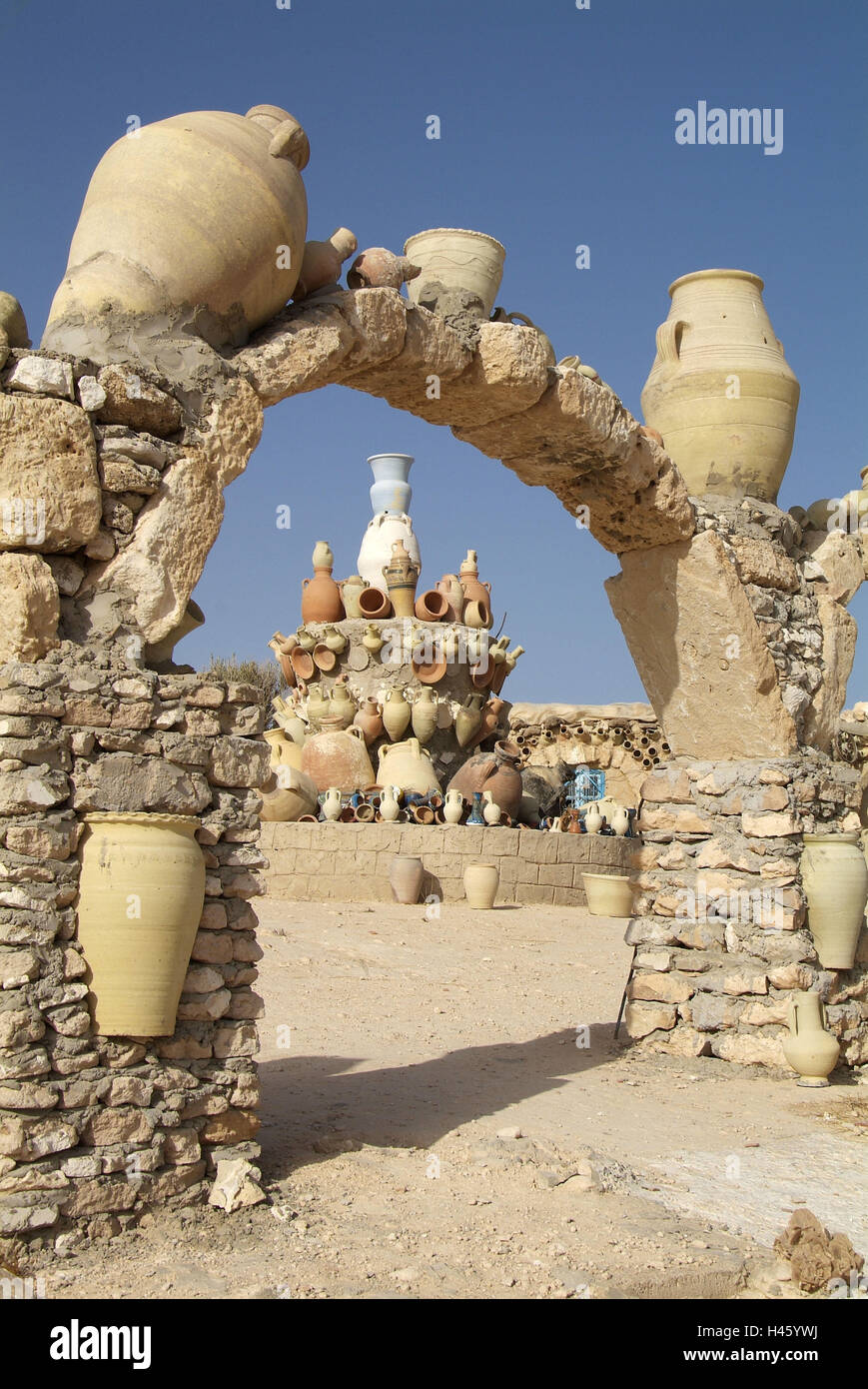 Tunisia, Djerba, Guellala, pottery Stock Photo - Alamy