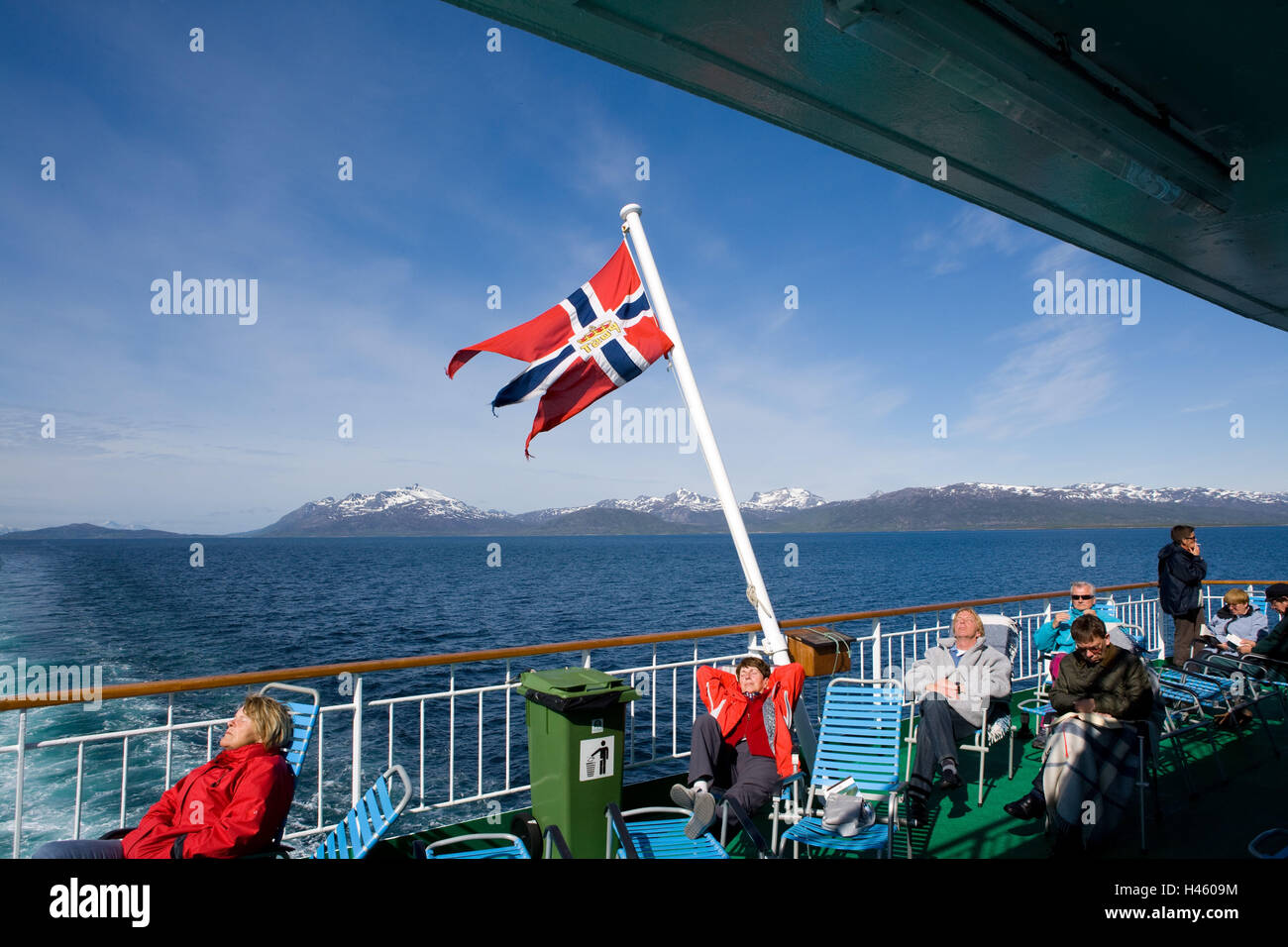 Norway, Finnmark, Söröysund, Hurtigruten (ships), 'MS Kong Harald ...