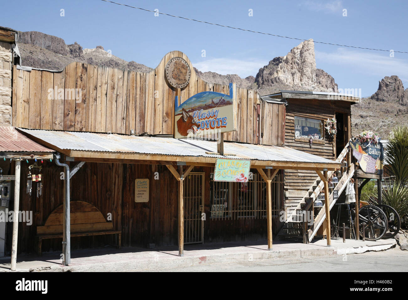 Route 66 at oatman hi-res stock photography and images - Alamy