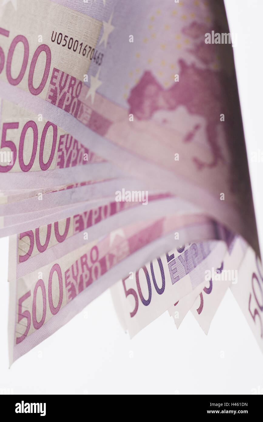 Banknotes, 500 euros, bank notes, monetary currency, currency, euro ...