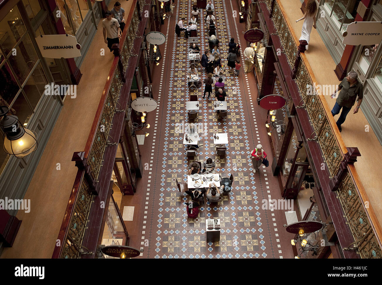 Australia, New South Wales, Sydney, shopping centre, inside ...