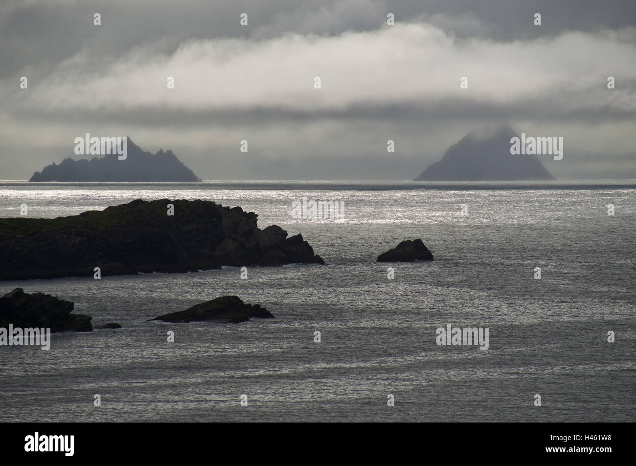 Ireland, Skellig rock Stock Photo - Alamy