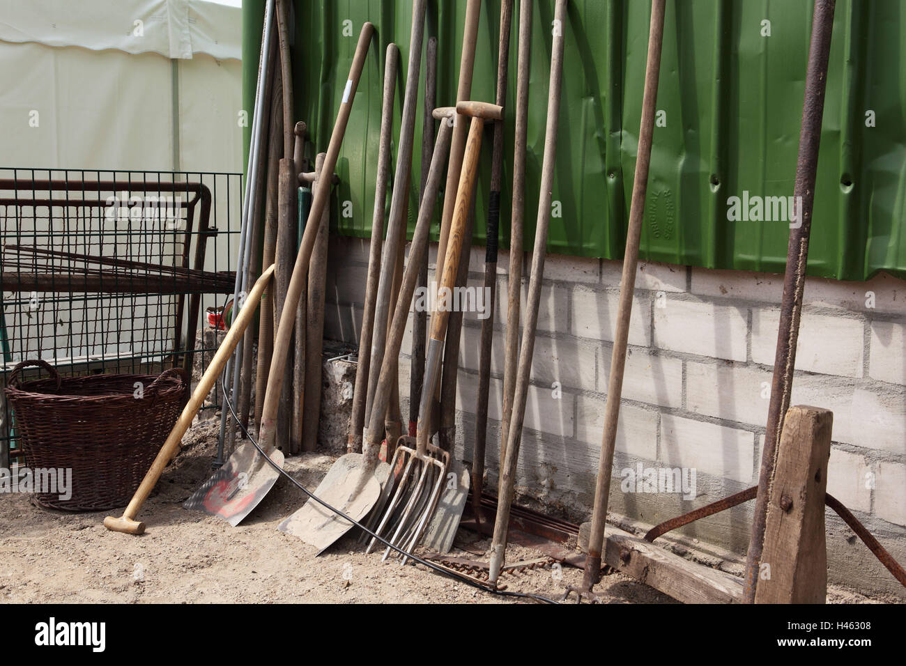 Farm, gardening tools Stock Photo - Alamy