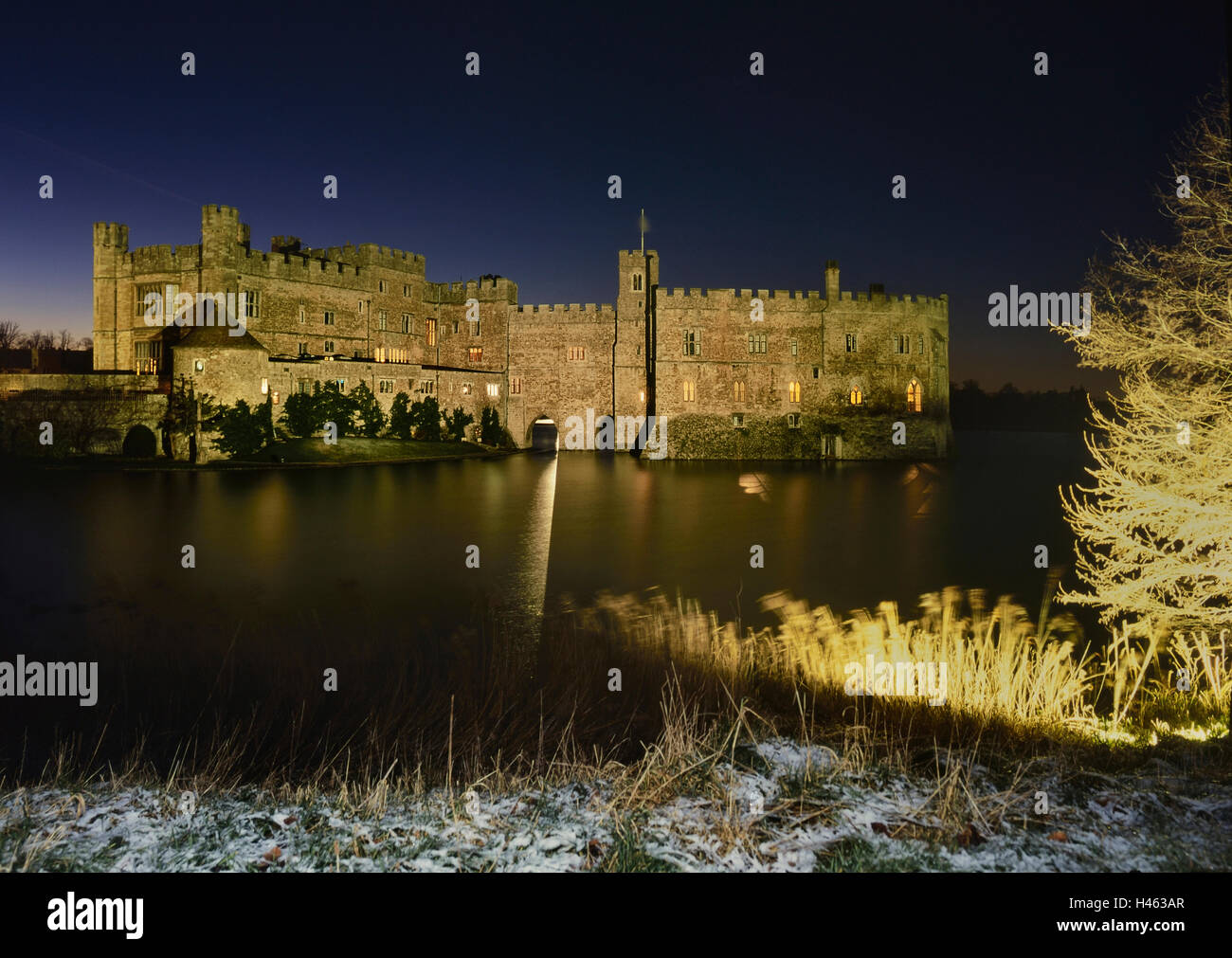 Leeds Castle. Kent. England. UK Stock Photo - Alamy