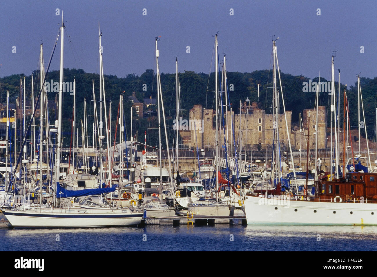 Upnor Castle viewed across the River Medway. Kent. England. UK Stock ...
