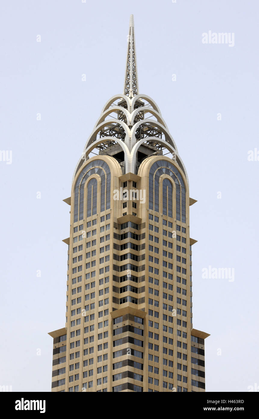 Al Kazim Tower, tower, heaven, Dubai, United Arab Emirates Stock Photo ...