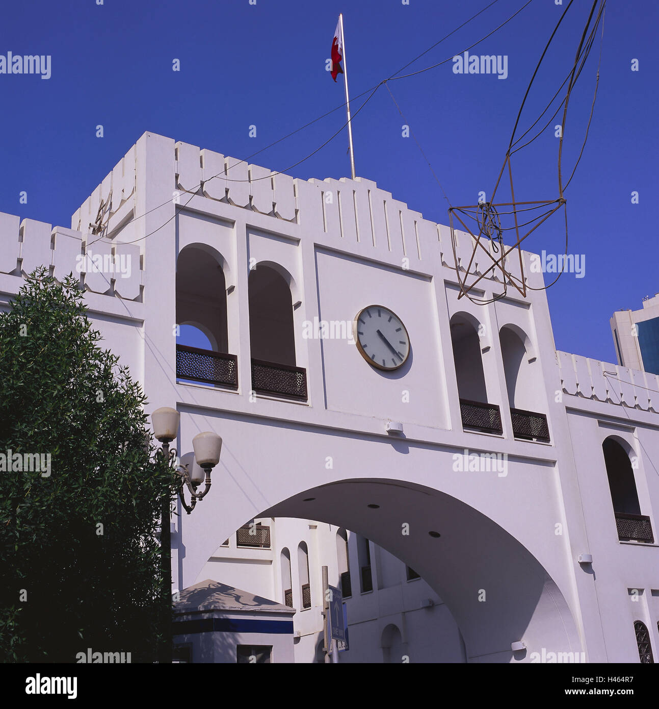 Bahrain, island Manamah, Manama, town goal, Bab Al-Bahrain, detail ...
