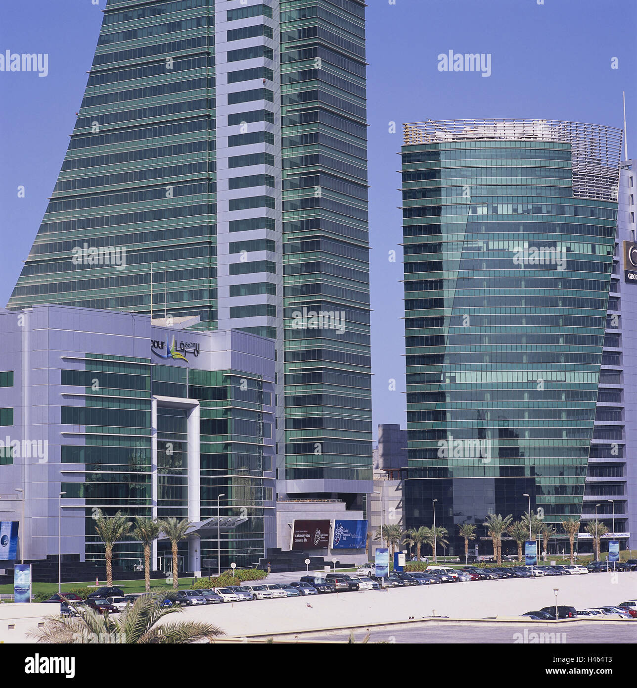 Bahrain, island Manamah, Manama, high rises, detail Stock Photo - Alamy