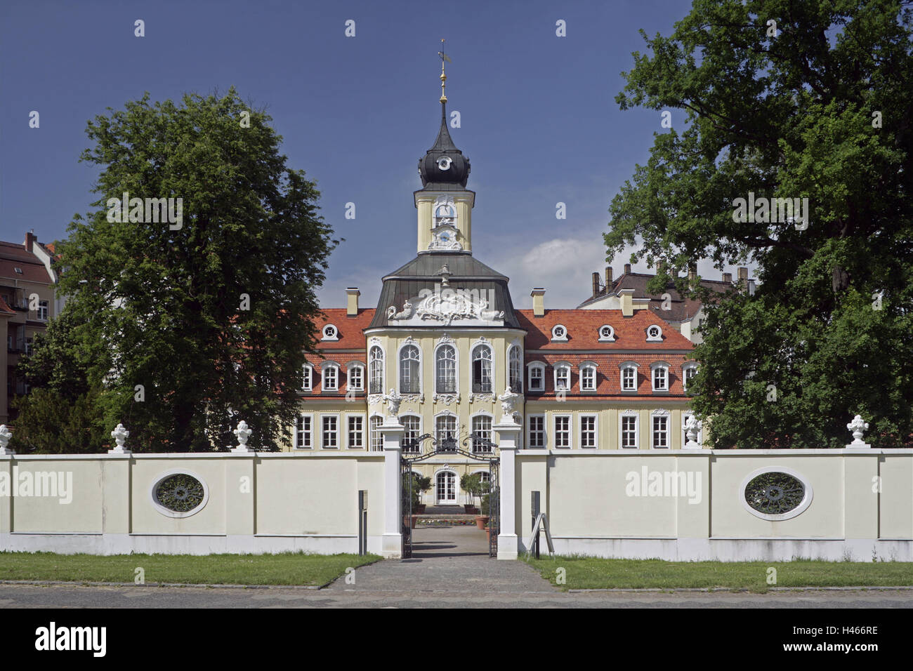 Germany, Saxony, Leipzig, Gohliser, small castle, defensive wall ...