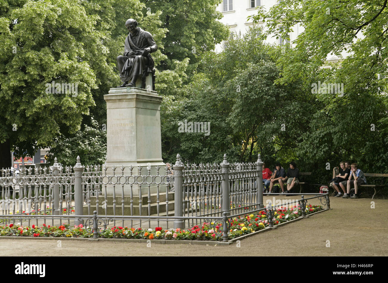 Leipzig germany statue hi-res stock photography and images - Alamy