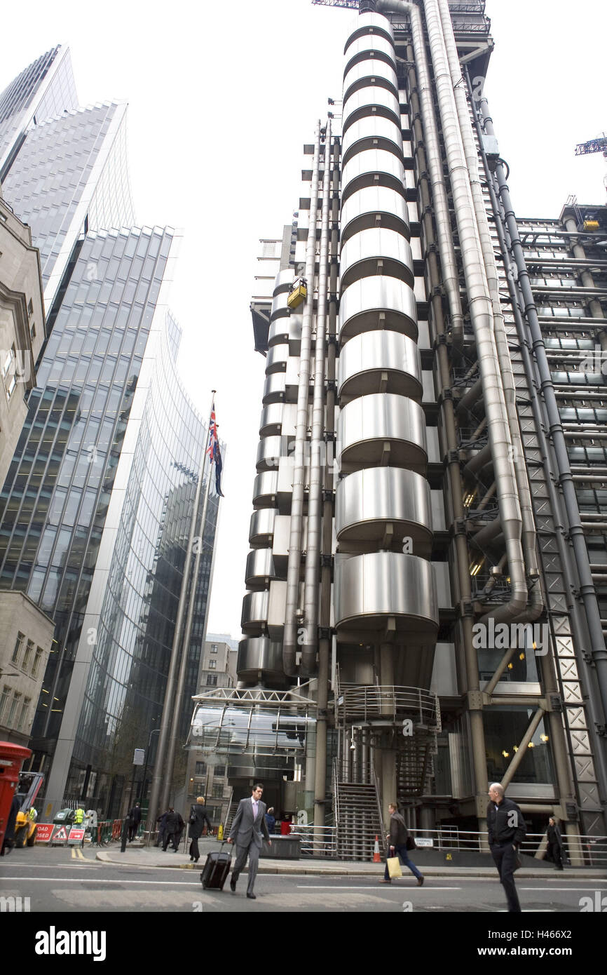 Great Britain, England, London, business premises, passer-by, town ...