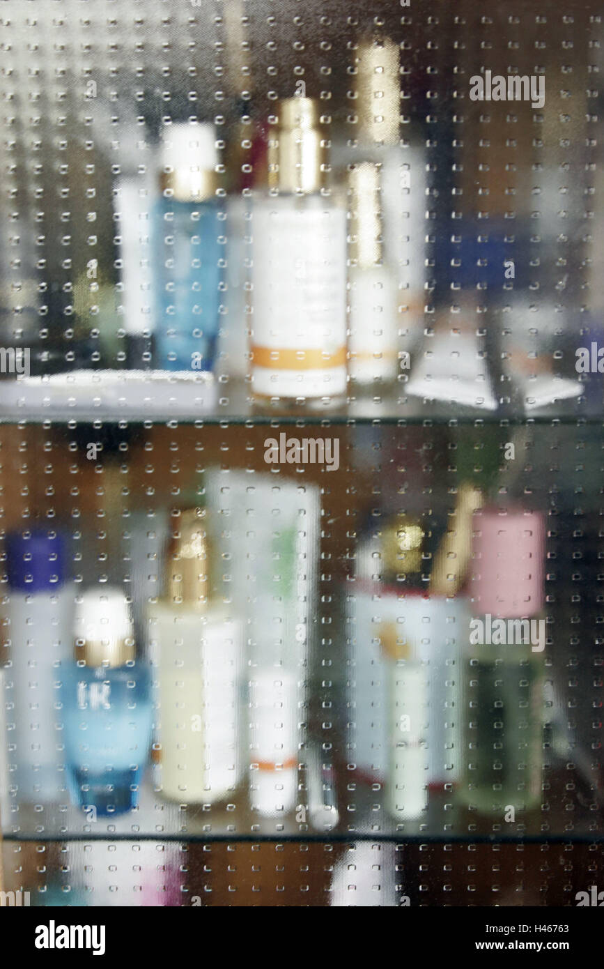 Bathroom cabinet, cosmetics article, cosmetics, Beauty, wellness, cream ...
