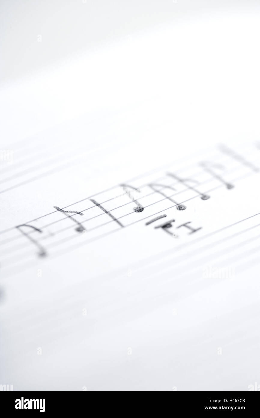 Musical notes cut out hi-res stock photography and images - Alamy