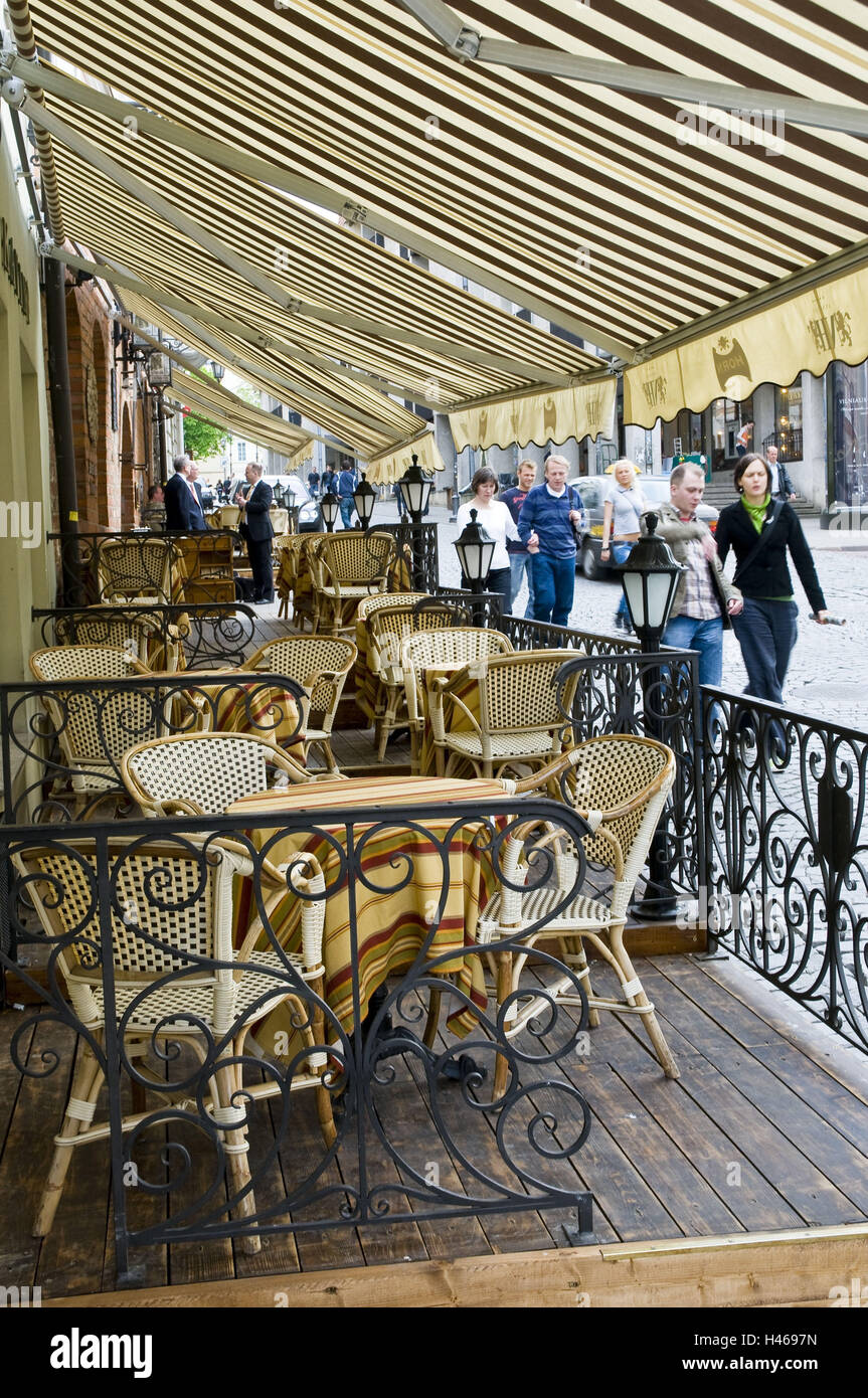 Cafe in vilnius hi-res stock photography and images - Alamy