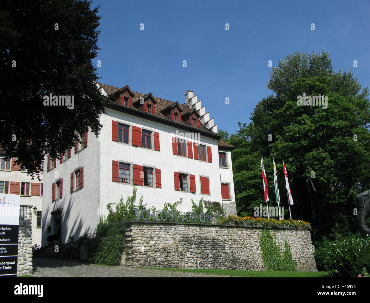Switzerland thurgau arbon castle arbon hi-res stock photography and ...
