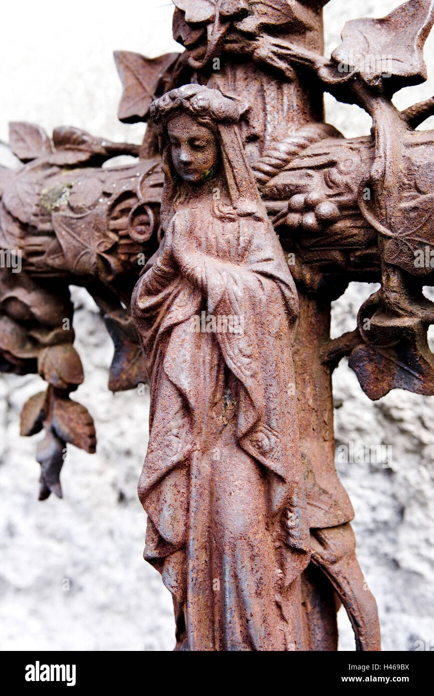 Virgin mary cross hi-res stock photography and images - Alamy