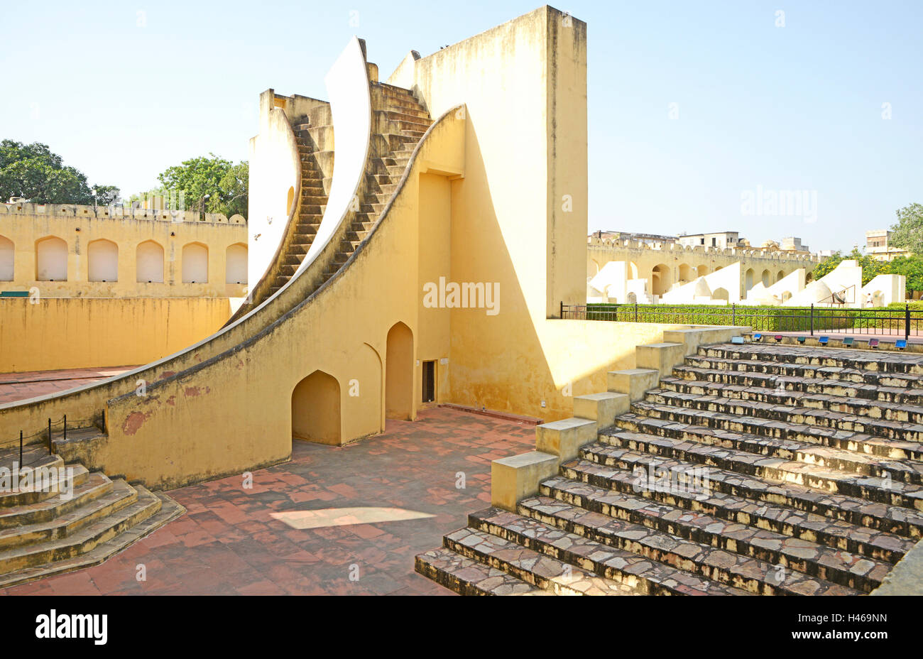 Astronomical instrument at Jantar- Mantar - Jaipur,Rajasthan,India ...