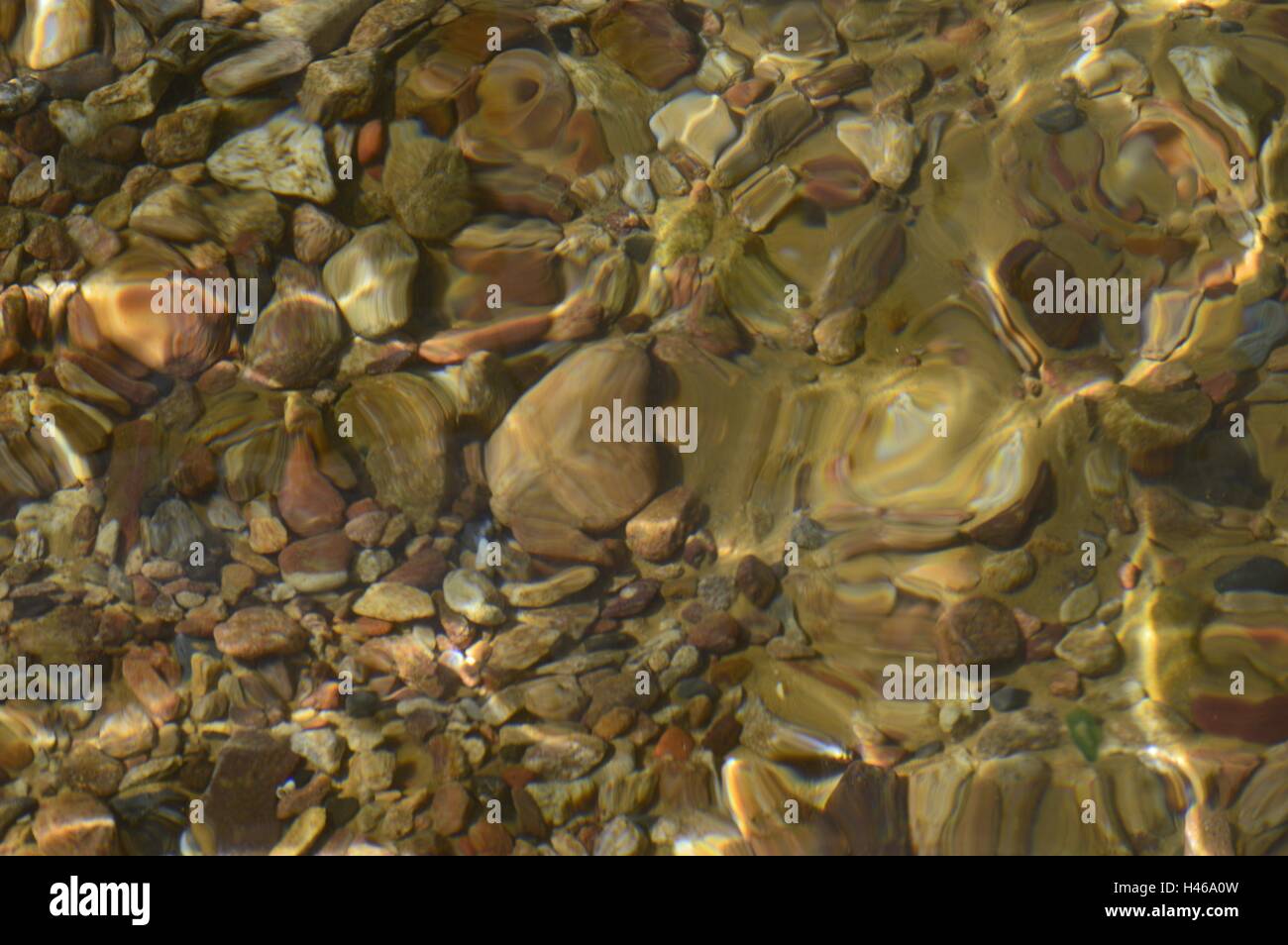 Transparent, completely clear and clean water Stock Photo - Alamy
