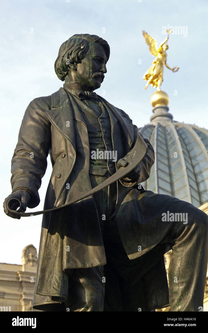Monument to gottfried semper hi-res stock photography and images - Alamy