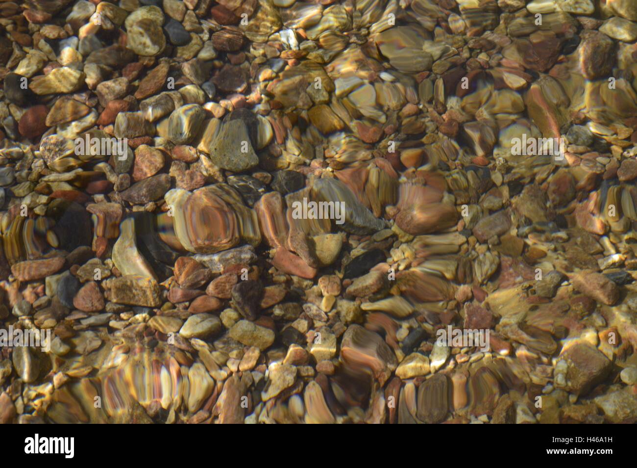 Transparent, completely clear and clean water Stock Photo - Alamy