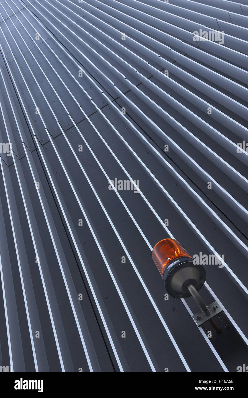 Warning light high rise building facade hi-res stock photography and ...