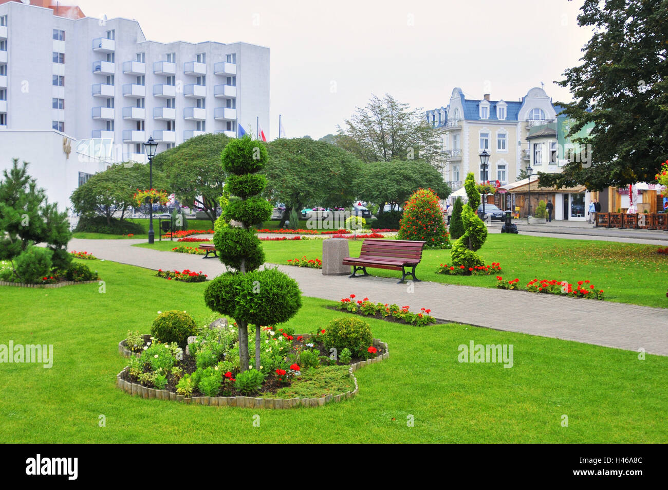 Promenada Gwiazd, Miedzyzdroje, Województwo Zachodniopomorskie ...