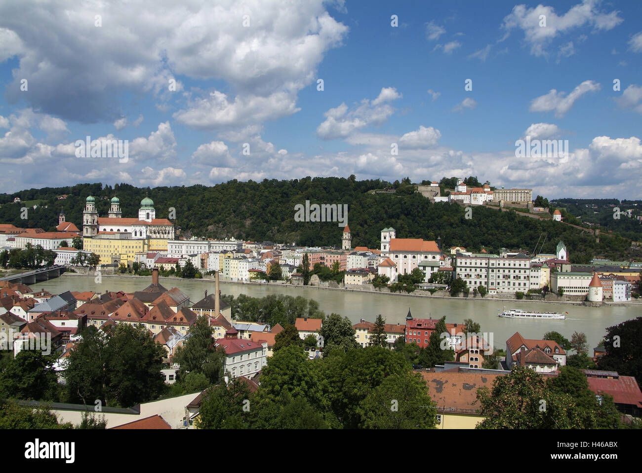Germany, Bavaria, Passau, Inn, Old Town Stock Photo - Alamy