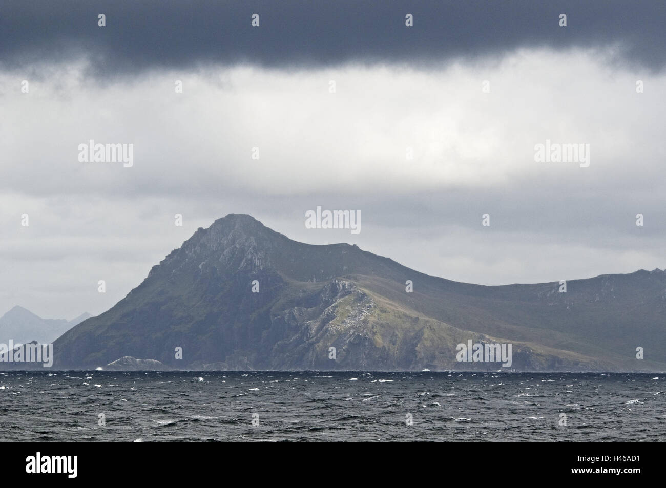 Chile, cape Hoorn, Atlantic, mountains, scenery, headland, island ...