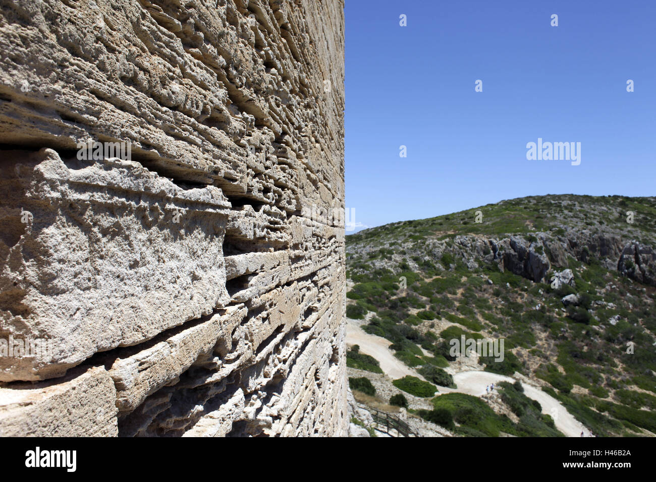 Defensive limestone wall hi-res stock photography and images - Alamy