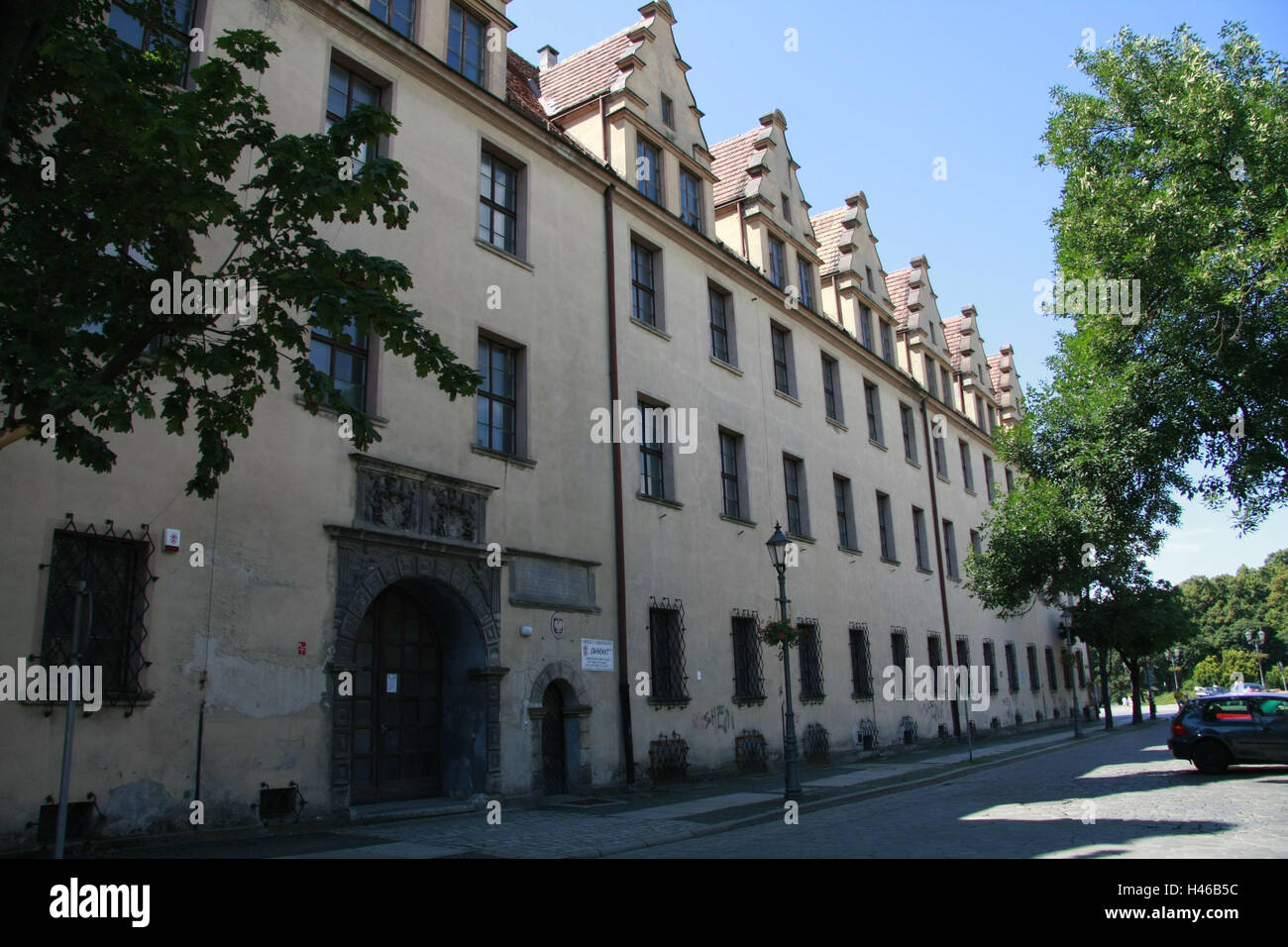 Poland, Brieg, Piastengymnasium Stock Photo - Alamy