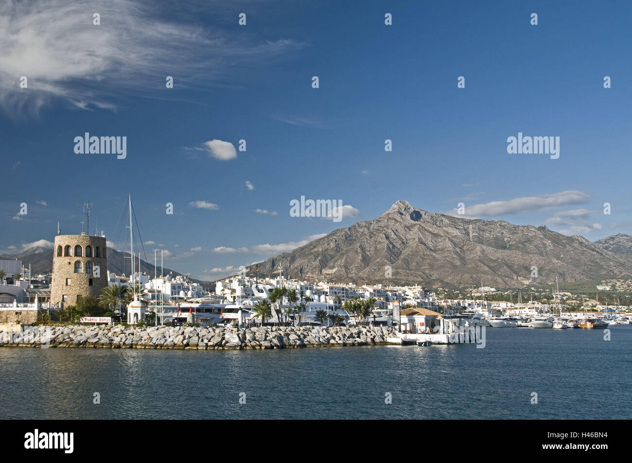 Marbella port spain hi-res stock photography and images - Alamy