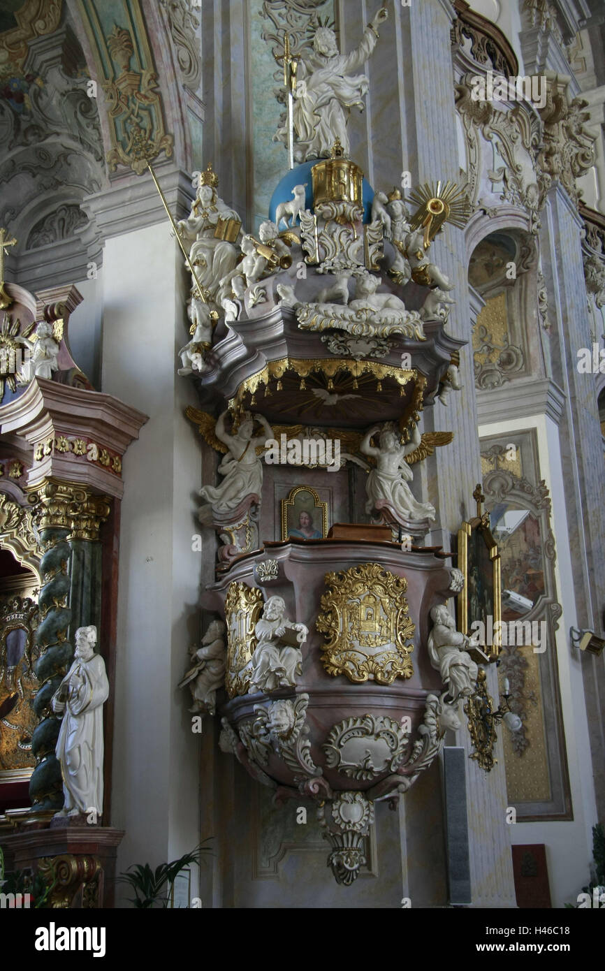 Baroque pulpit hi-res stock photography and images - Alamy