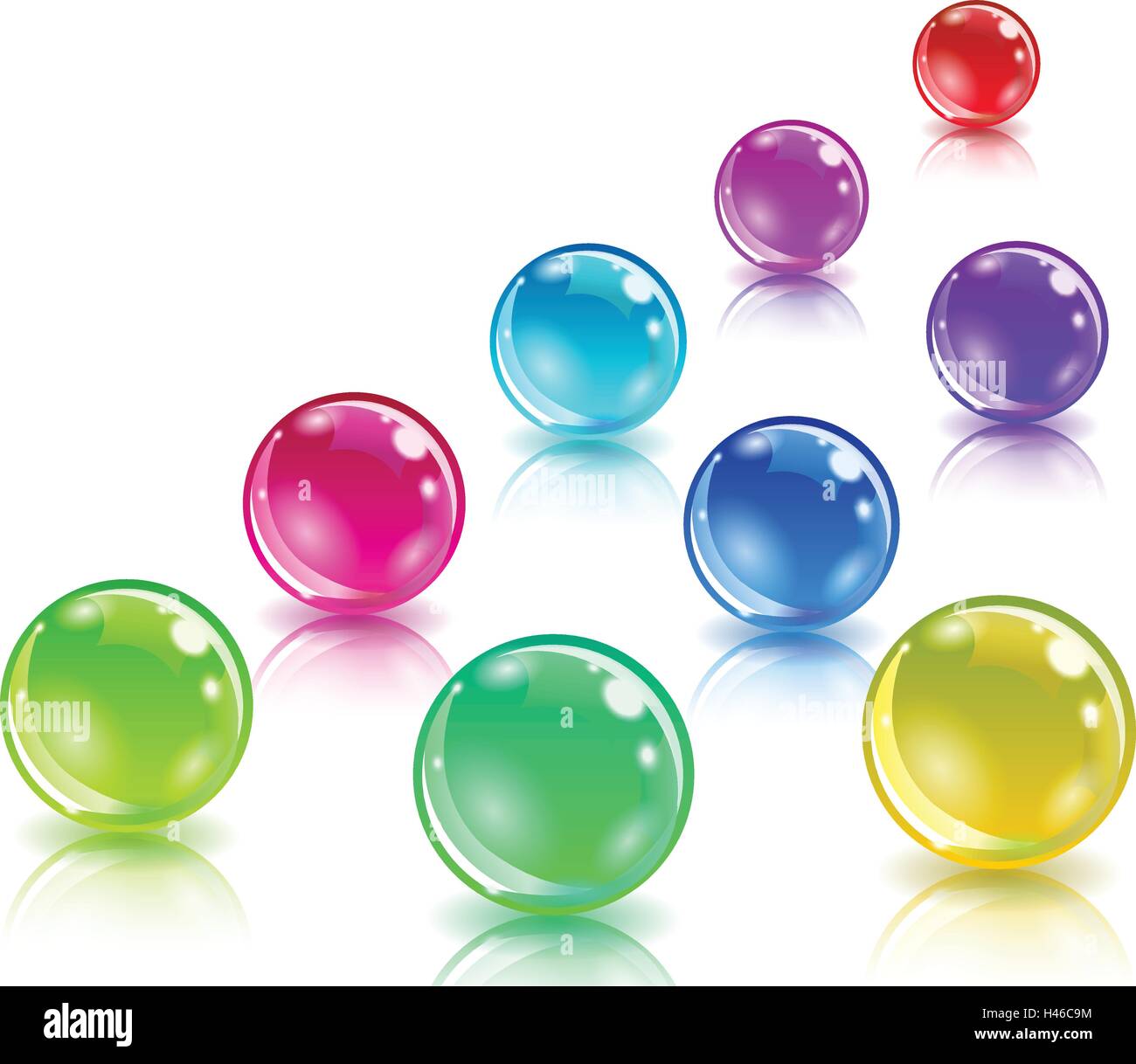 Shadow reflection pool Stock Vector Images - Alamy