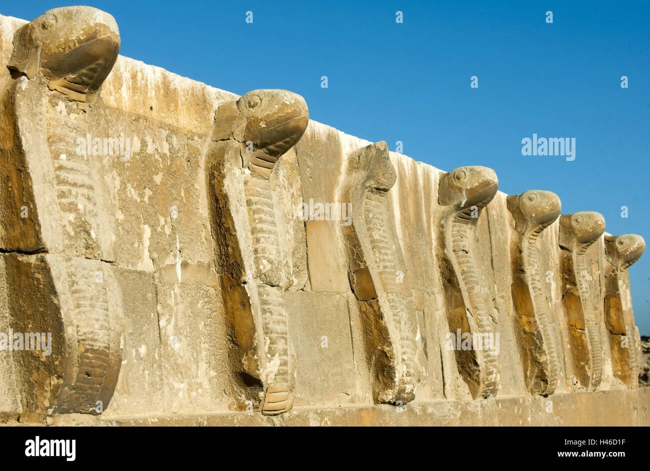 Egypt, Cairo, Gizeh, Sakkara, step pyramid the Djoser, south tomb ...
