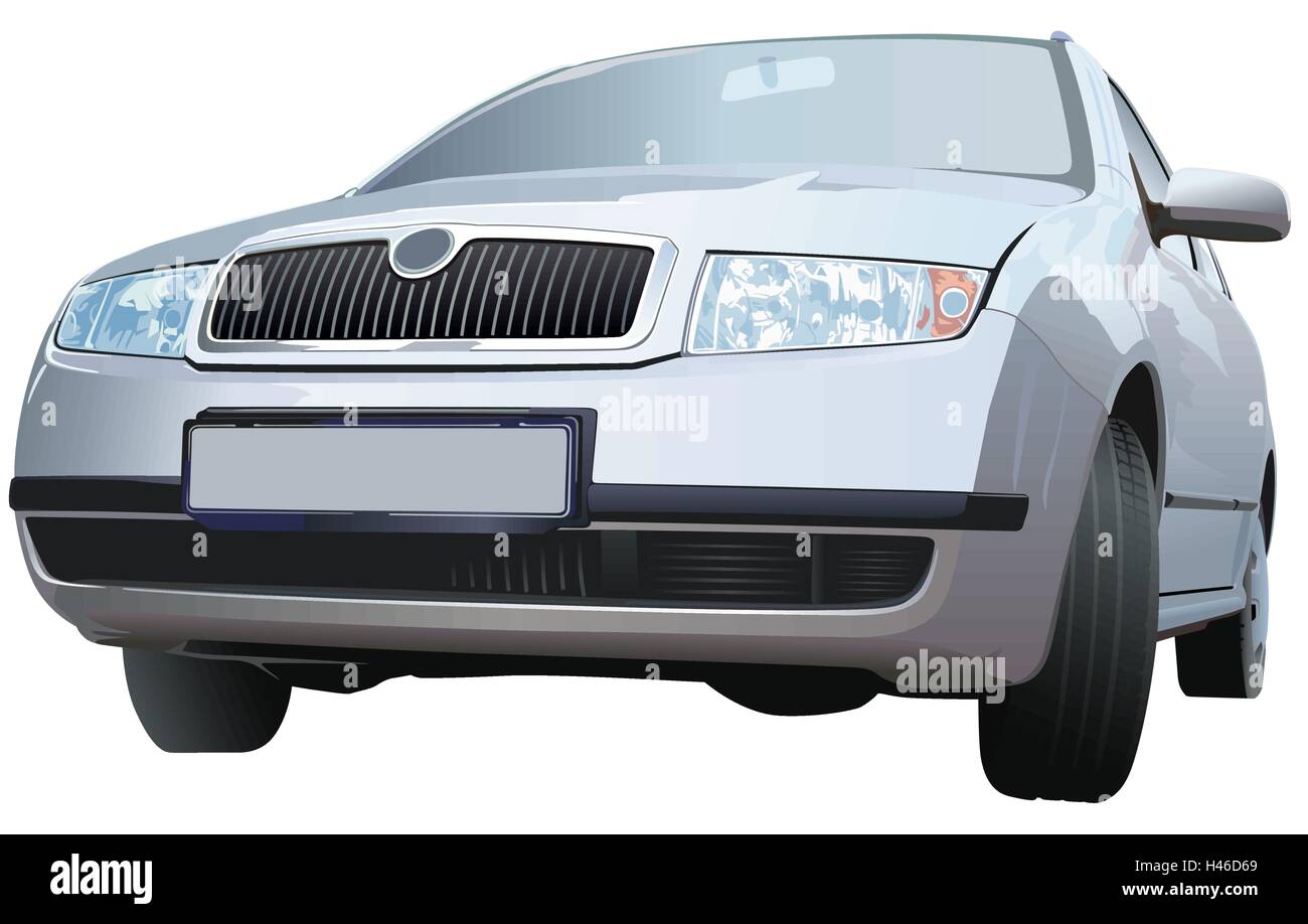 Skoda auto Stock Vector Images - Alamy