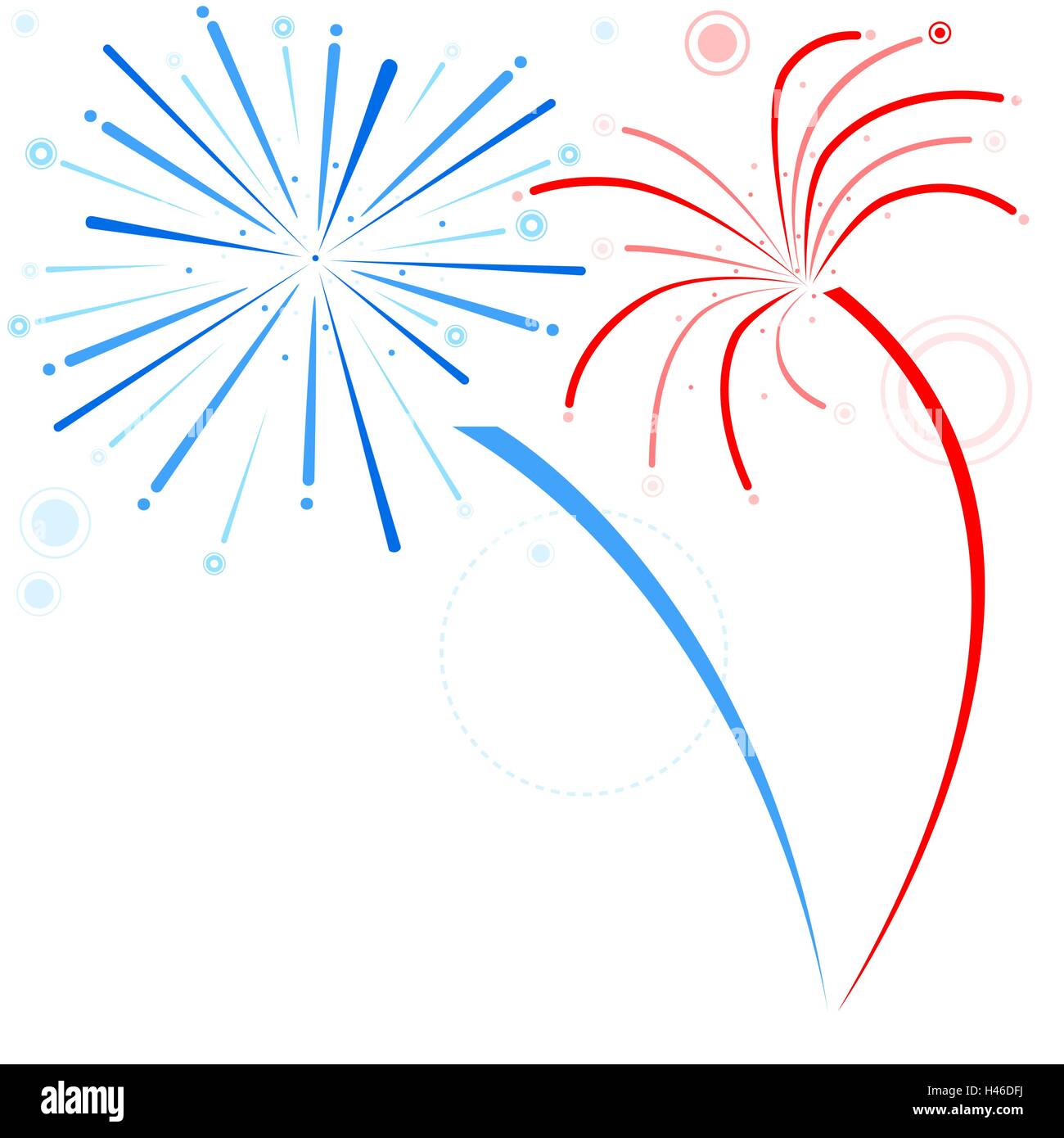 Holiday fireworks Cut Out Stock Images & Pictures - Alamy