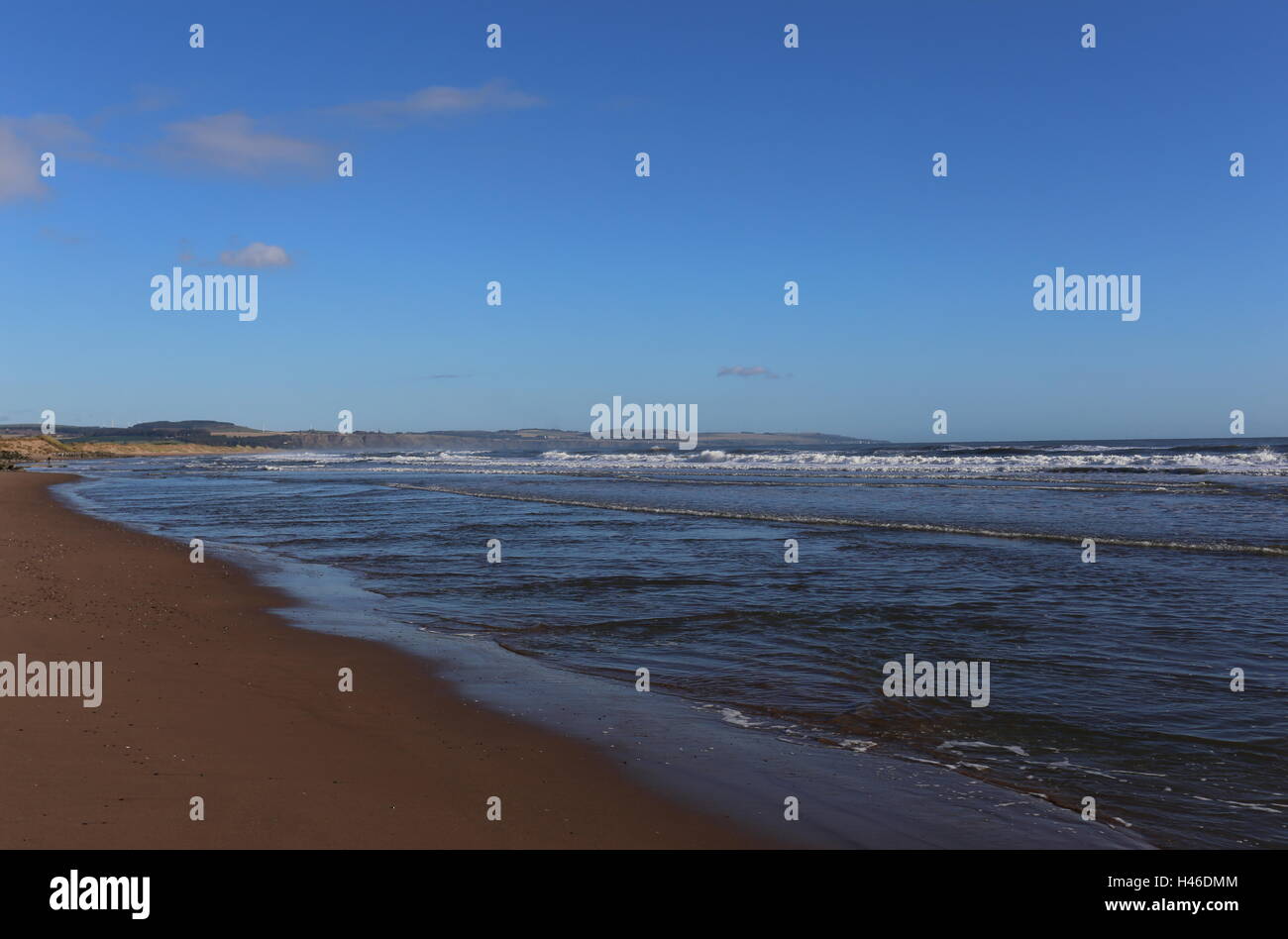 Beach Montrose Bay Angus Scotland October 2016 Stock Photo - Alamy