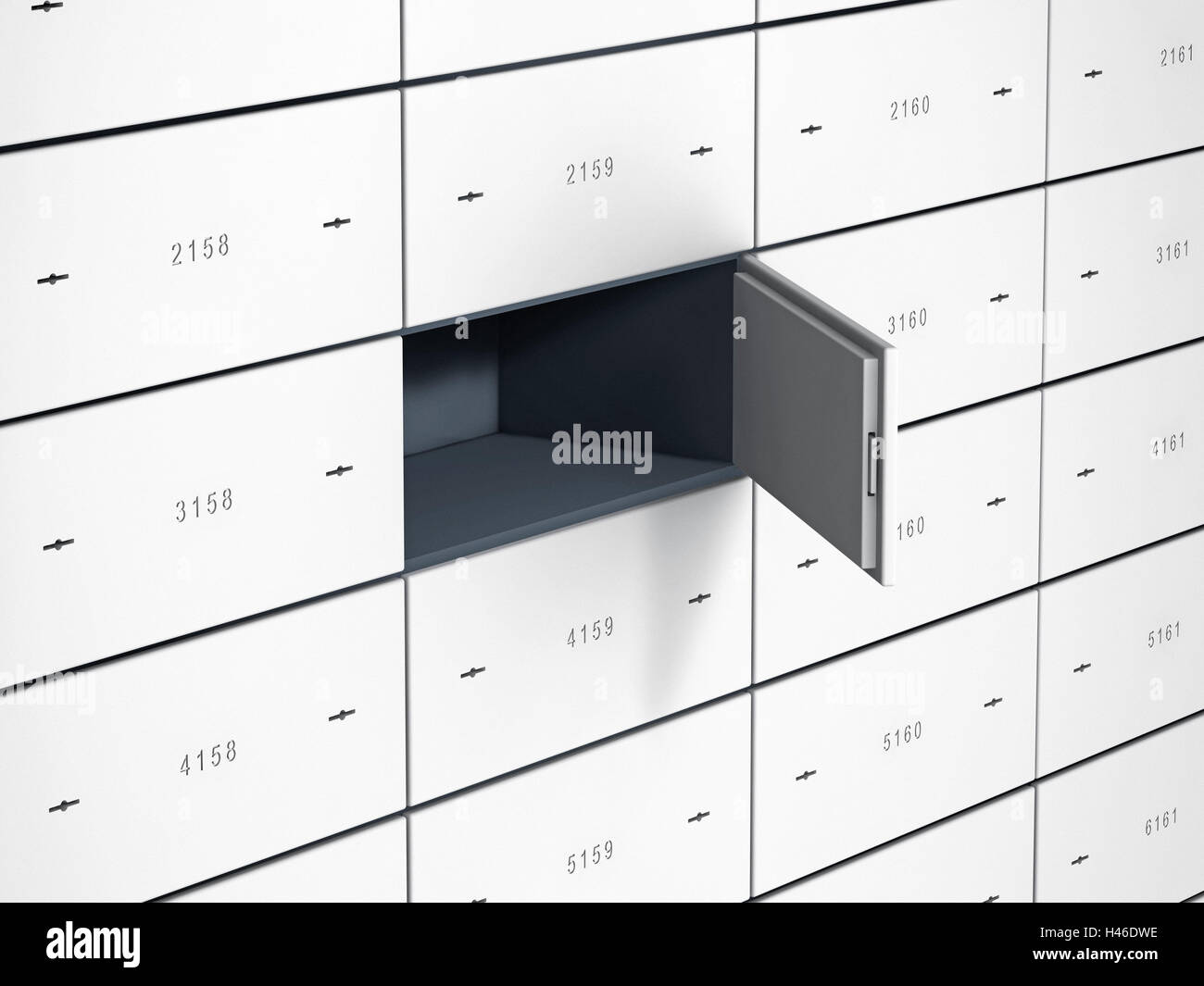 Empty safe door hi-res stock photography and images - Alamy