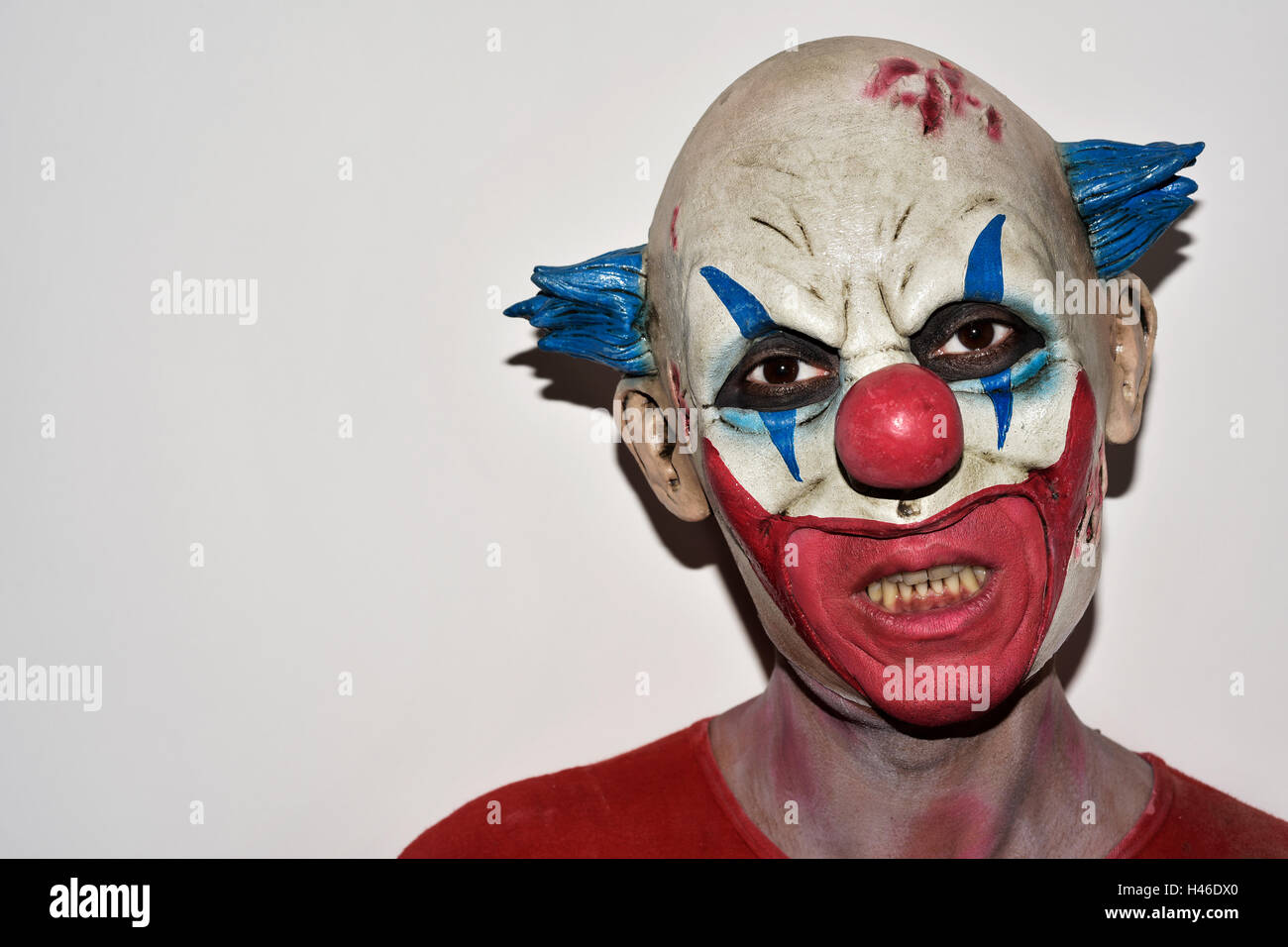 Evil Jester Face Makeup