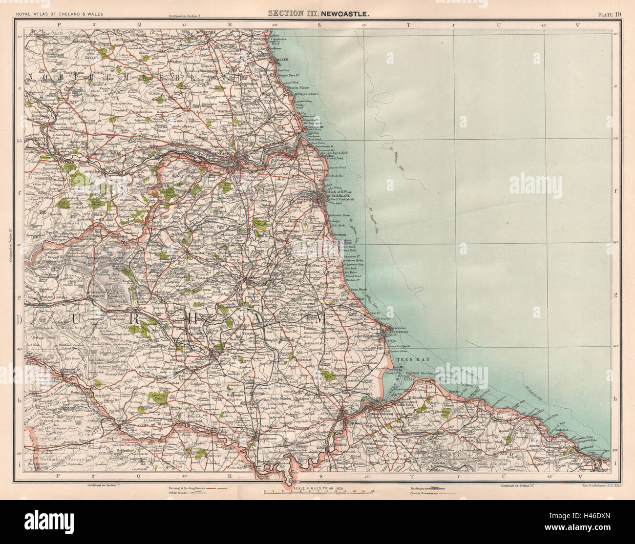 Middlesbrough map hi-res stock photography and images - Alamy