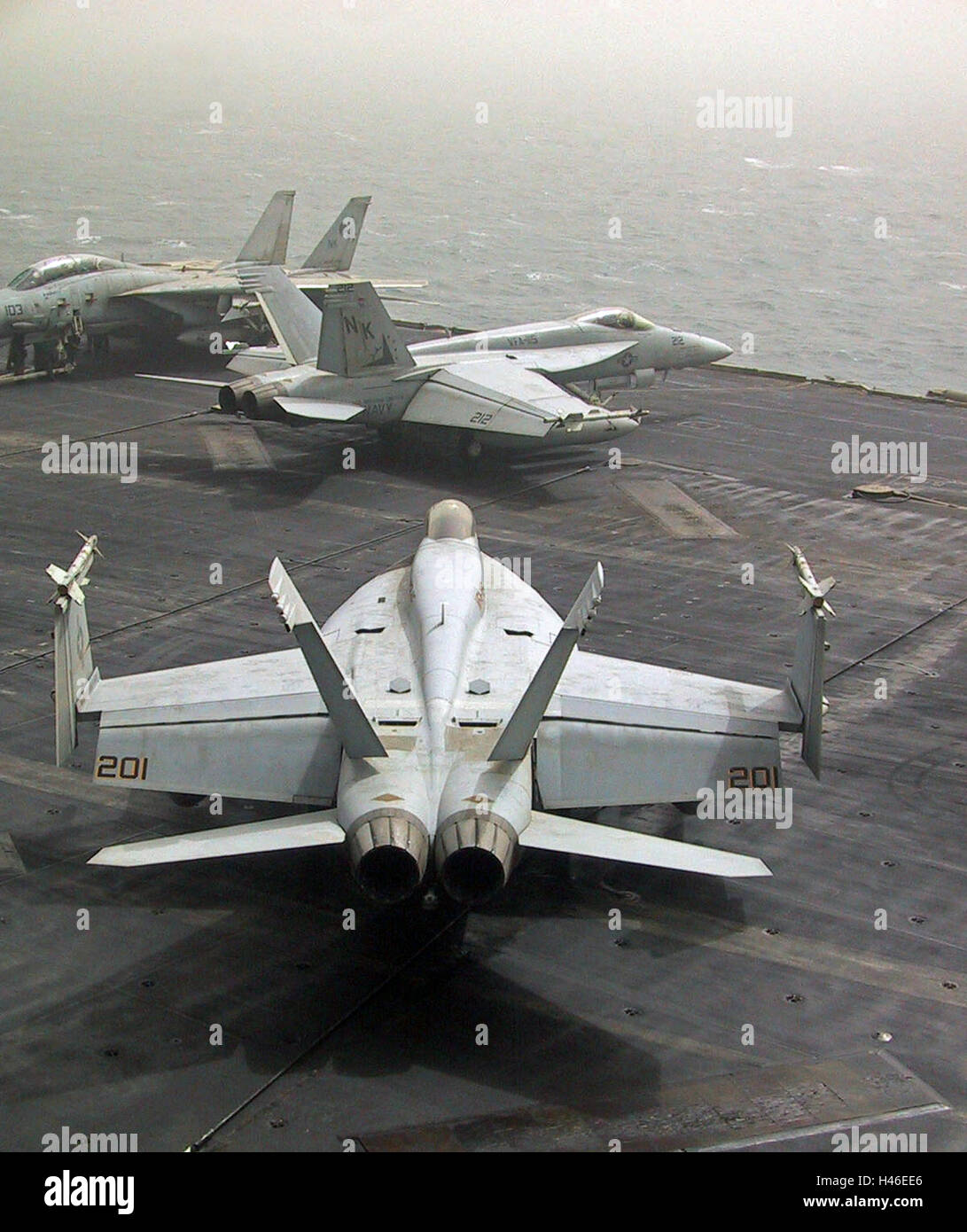 27th March 2003 Operation Iraqi Freedom: F/A-18 Super Hornets shortly ...
