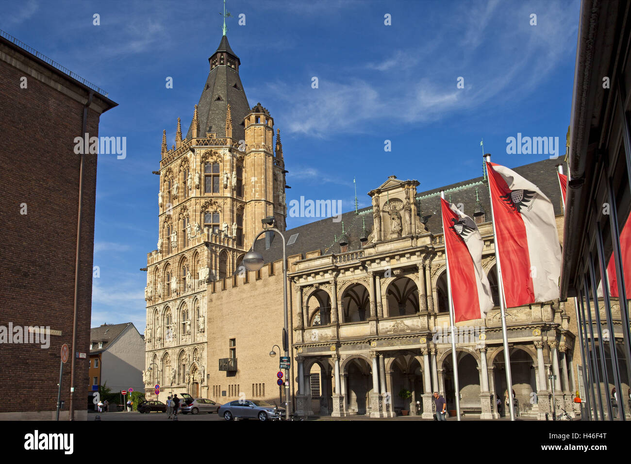Germany, North Rhine-Westphalia, Cologne, old town, city hall Stock ...