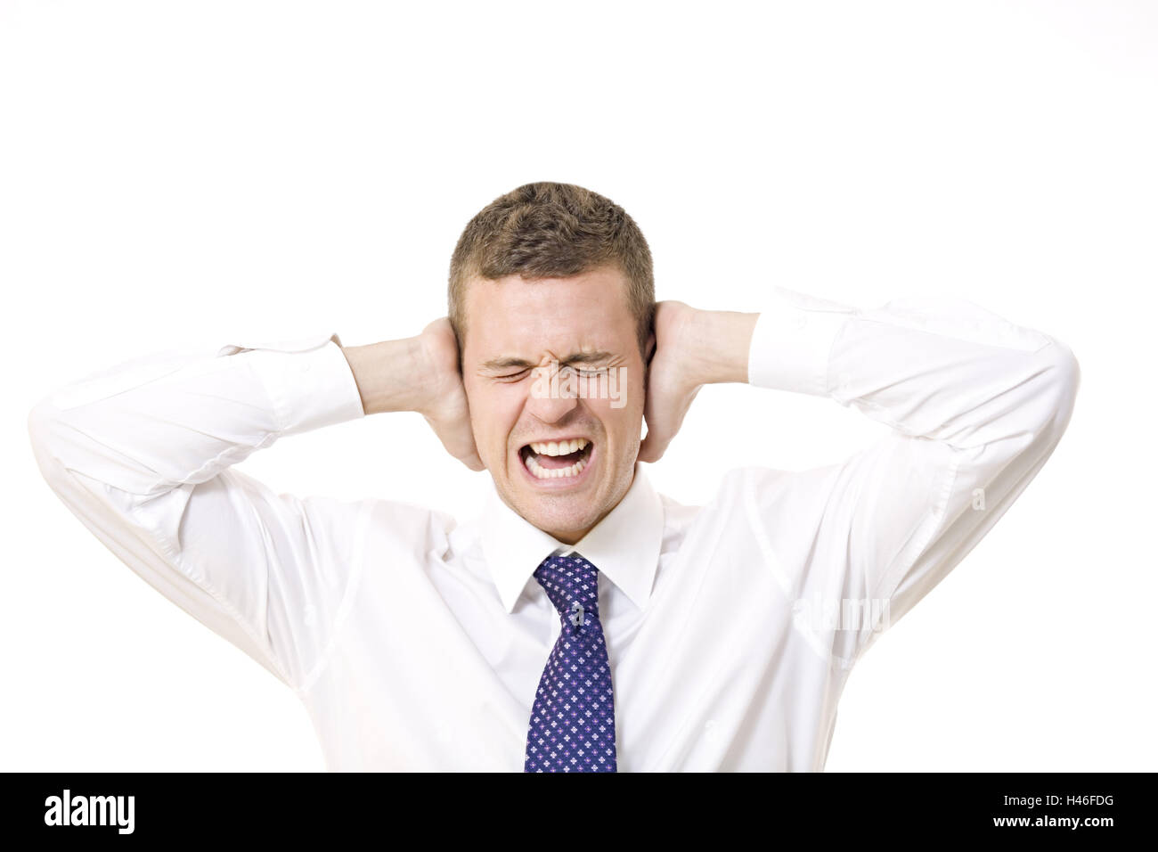 Man shout charge hi-res stock photography and images - Alamy