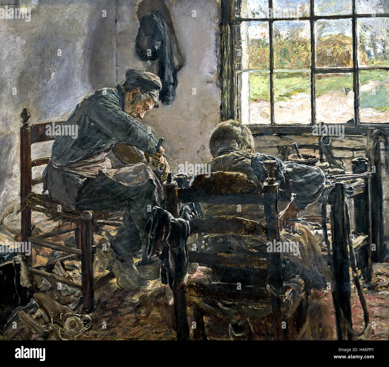 Drawing by max liebermann hi-res stock photography and images - Alamy